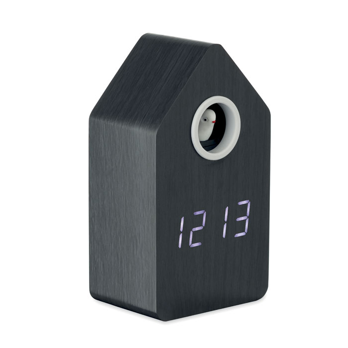 MDF budilica Cuckoo | Poslovni promo pokloni | promopoint.hr